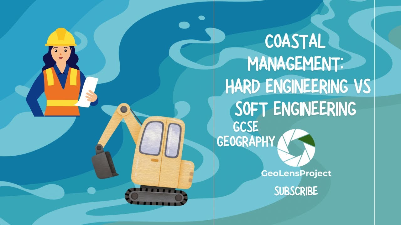 GCSE Geography| Coastal Management Explained | Hard vs Soft Engineering ...