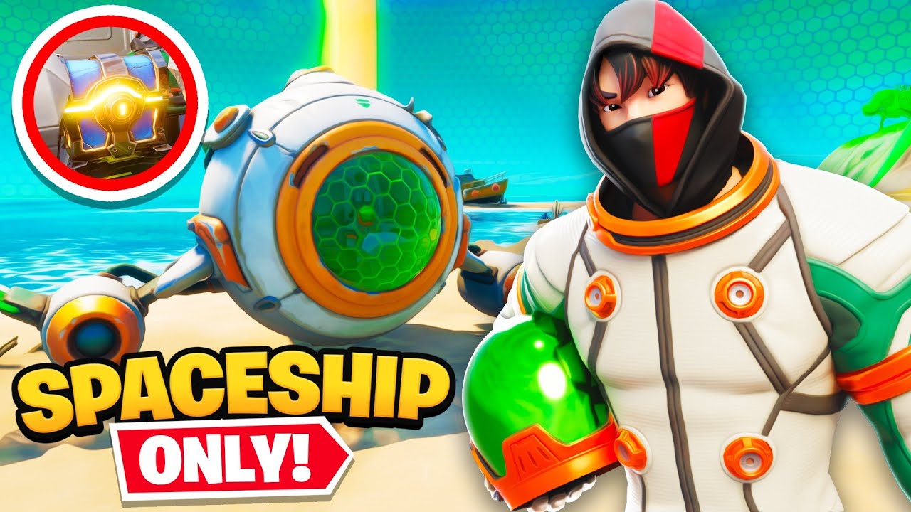 *SECRET* Spaceship loot ONLY Challenge in Fortnite! - YouTube