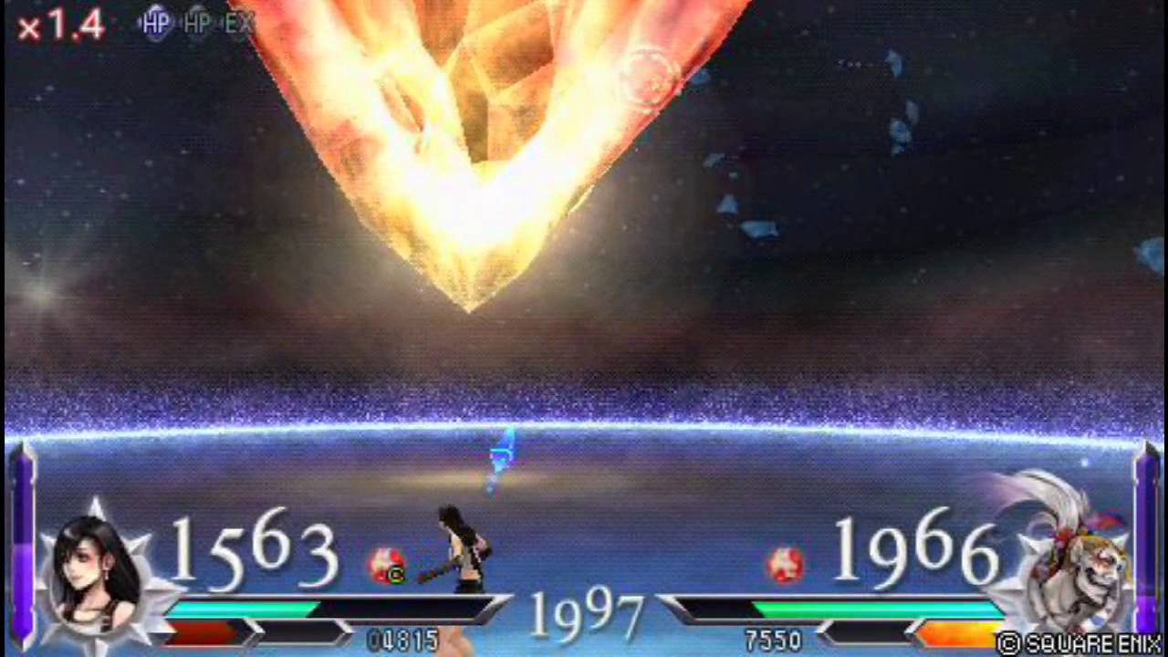 Dissidia 012 Tifa Vs Kefka - YouTube