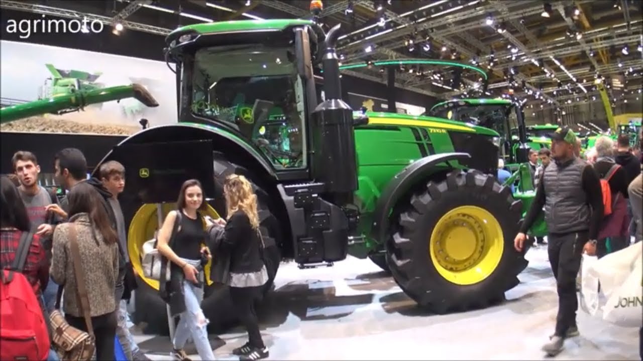 The JOHN DEERE 2019 tractors - Show Room Italy - YouTube