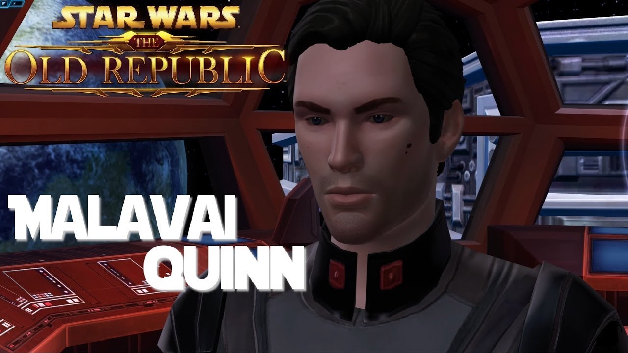 SWTOR - Malavai Quinn Conversations - YouTube