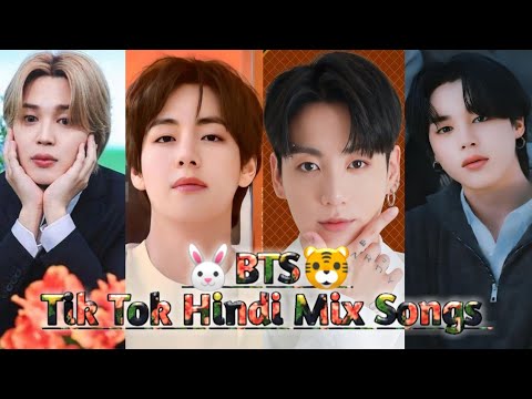 BTS💖🔥all member tik tok Hindi mix songs💞hot🔥an cute🤭hindi mix song💖all ...