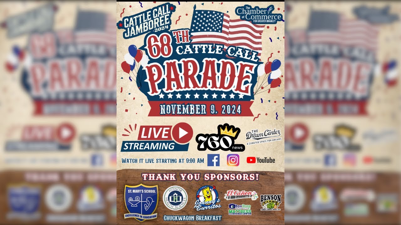 Live┃ 2024 Cattle Call Parade live Streem ┃760 News X the Dream Center ...