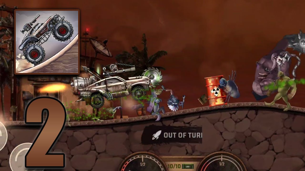 Zombie Hill Racing: Earn Climb Stage 2 Walkthrough | Gameplay - YouTube