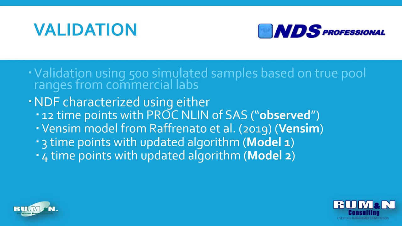 Updated NDF characterization implemented in NDS Professional - YouTube