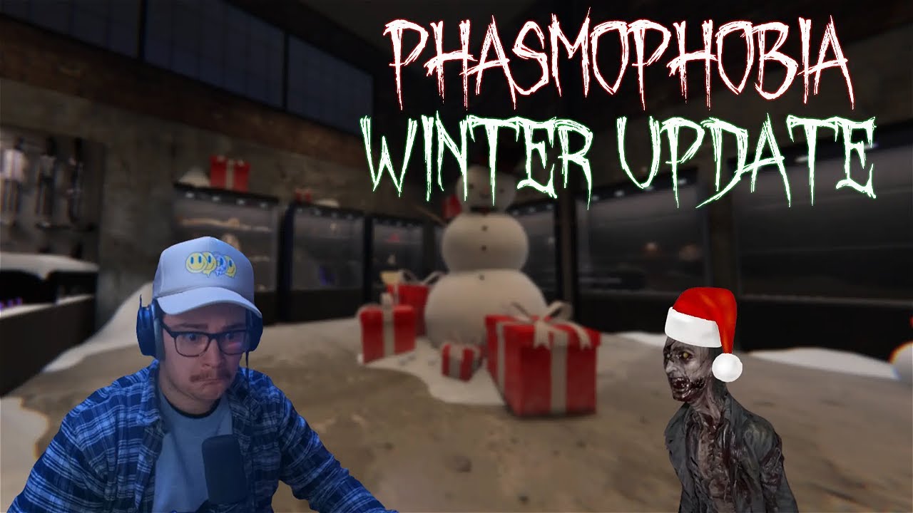 moron plays phasmophobia winter update - YouTube