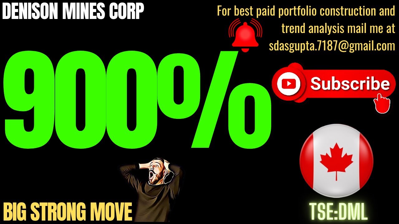 DENISON MINES CORP BIG STRONG MOVE | DML STOCK - YouTube