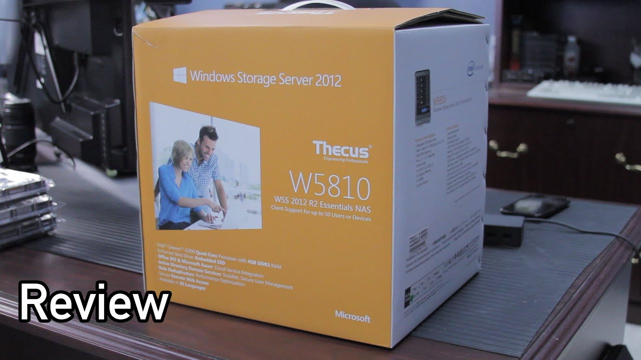 Thecus W5810 Pro - Review (and a look at MS ReFS) - YouTube