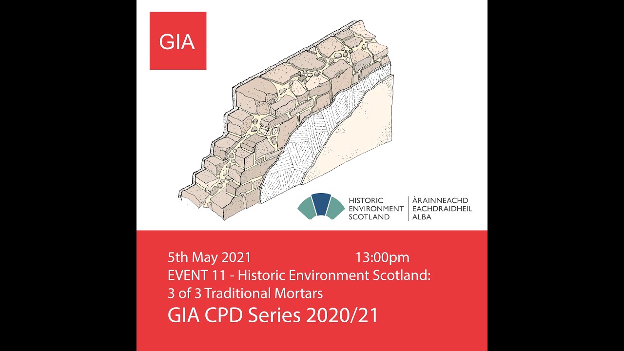GIA CPD EVENT 11 - HES Traditional Mortars (3 of 3) - YouTube