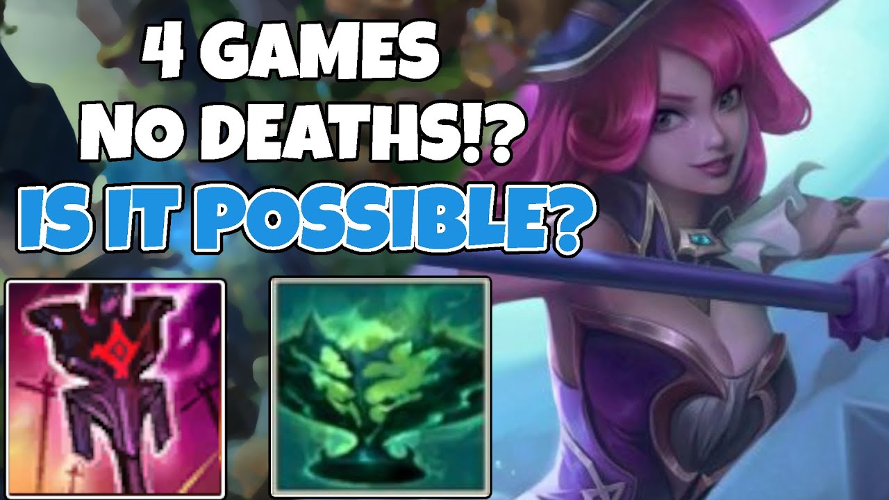 4 games with 0 deaths on support would be insane.. Right? - Nami - YouTube