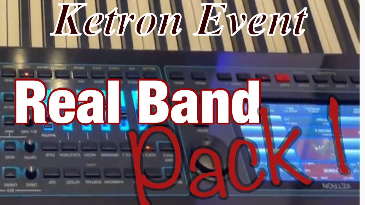 REAL BAND PACK 1 KETRON EVENT - YouTube