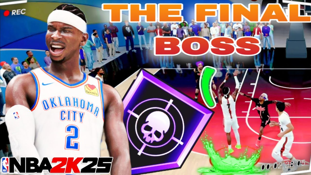 NBA 2K25 NEXT GEN - MY NEW SGA BUILD TAKES OVER THE REC! 62 PTS AND ...