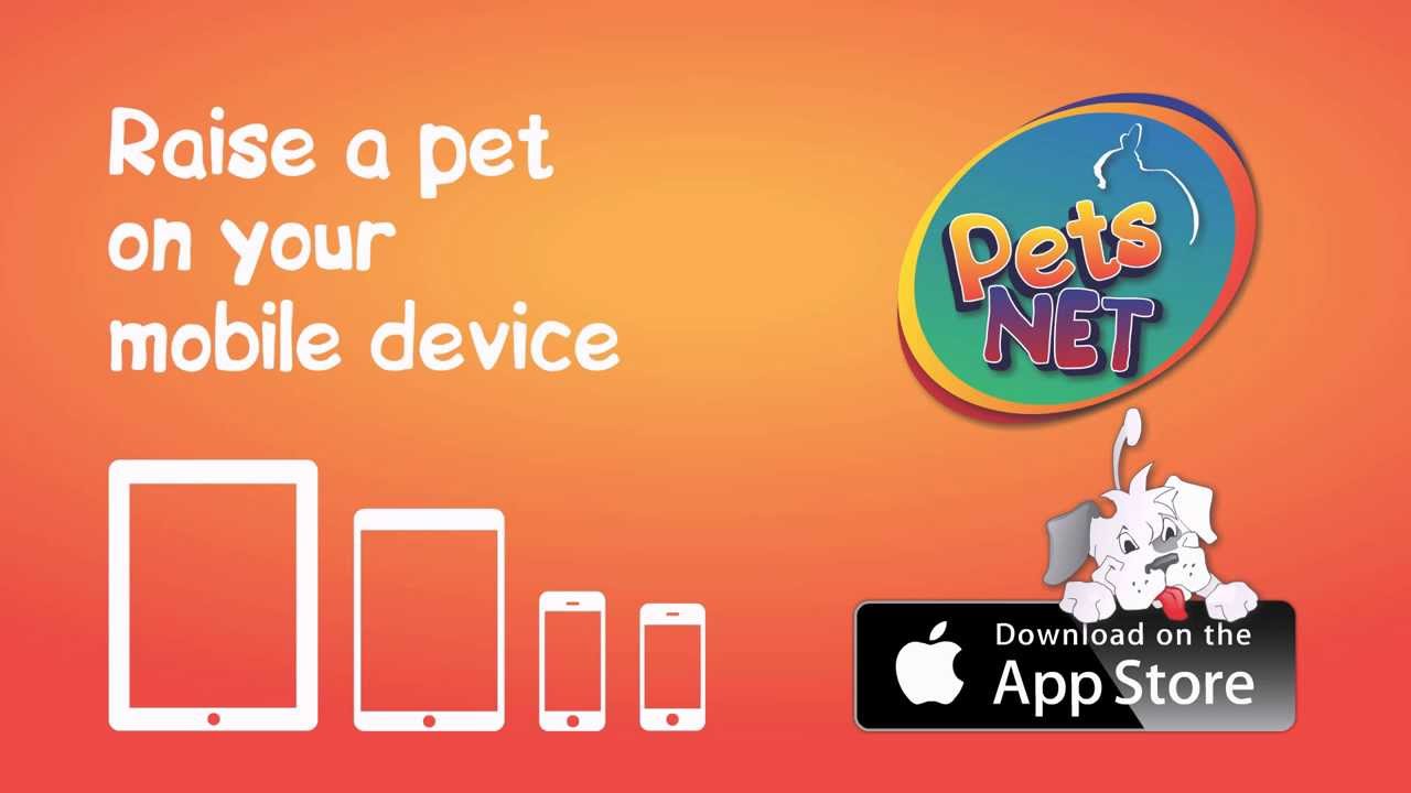 PetsNET - Raise a pet on your mobile device - YouTube