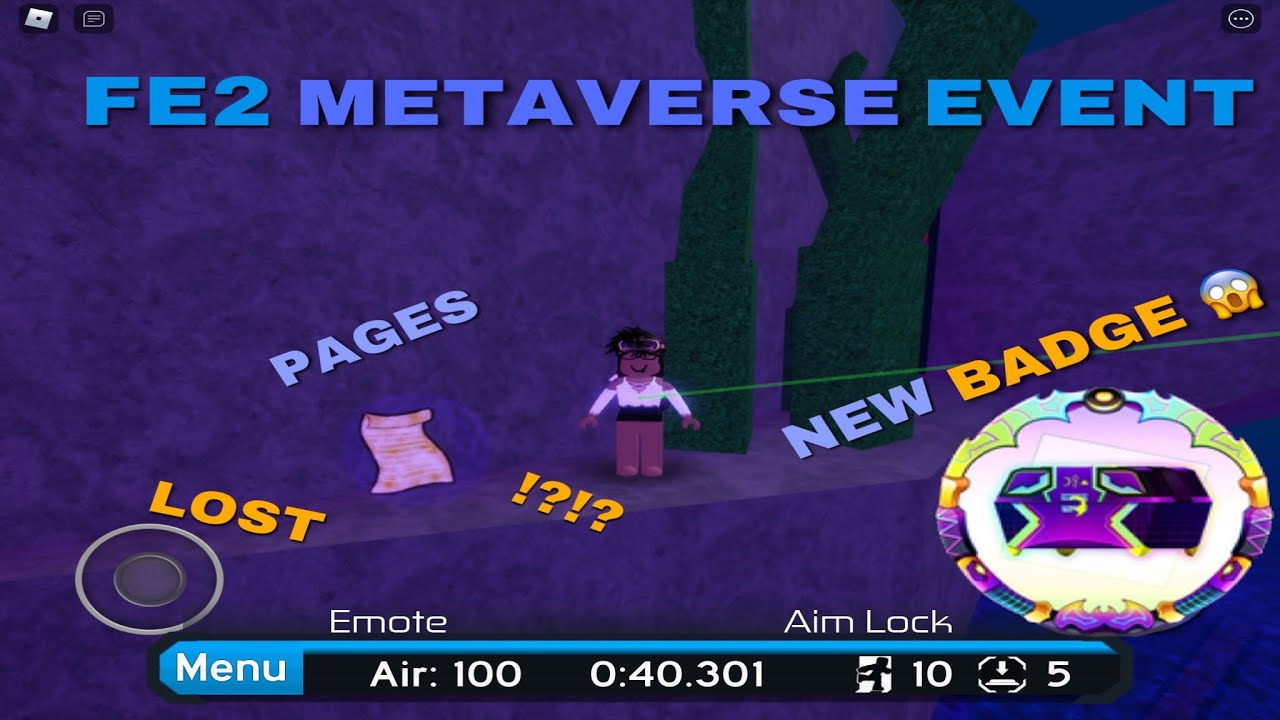 FE2 METAVERSE EVENT‼️|| Lost pages, Updated Maps, and More! - YouTube