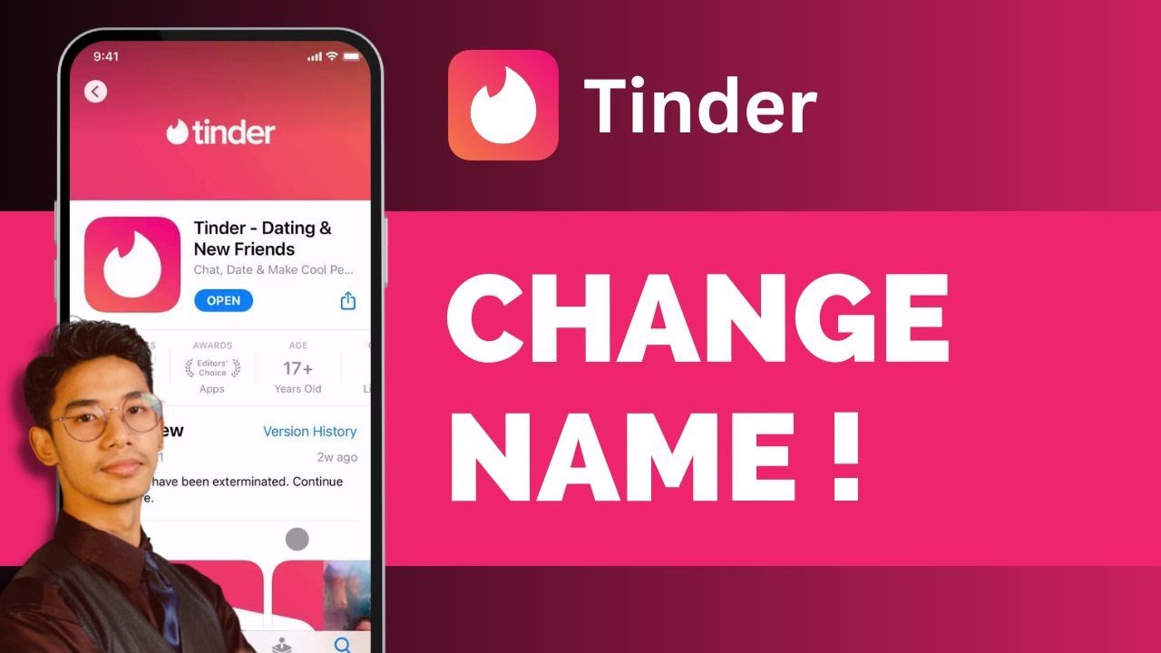 How To Change Name On Tinder Profile | Can't Change Name On Tinder App ...