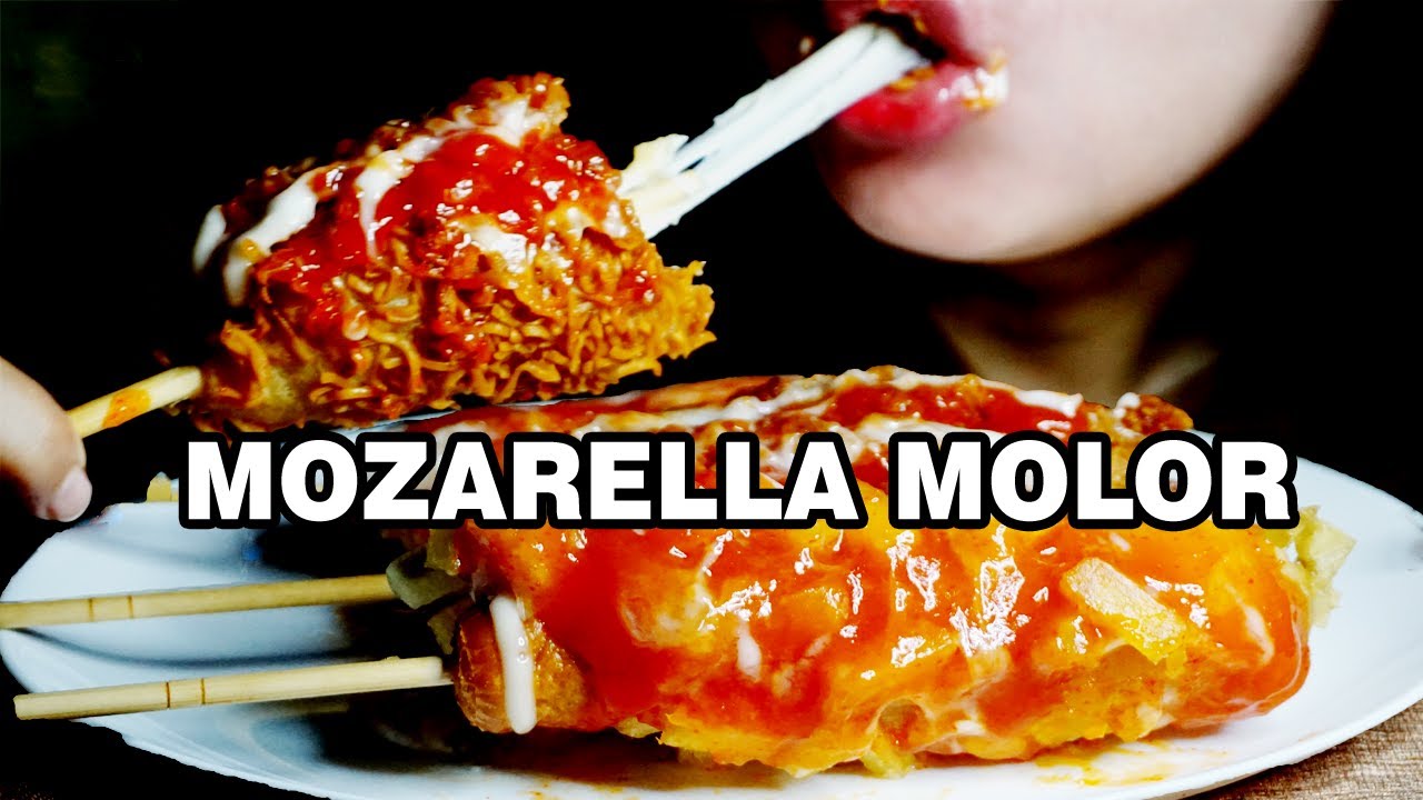 ASMR HOTANG SOSIS KENTANG MOZARELLA - YouTube