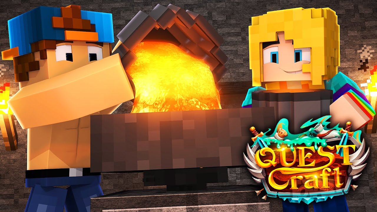 MASTER BLACKSMITHS! | QuestCraft Ep 12 - YouTube