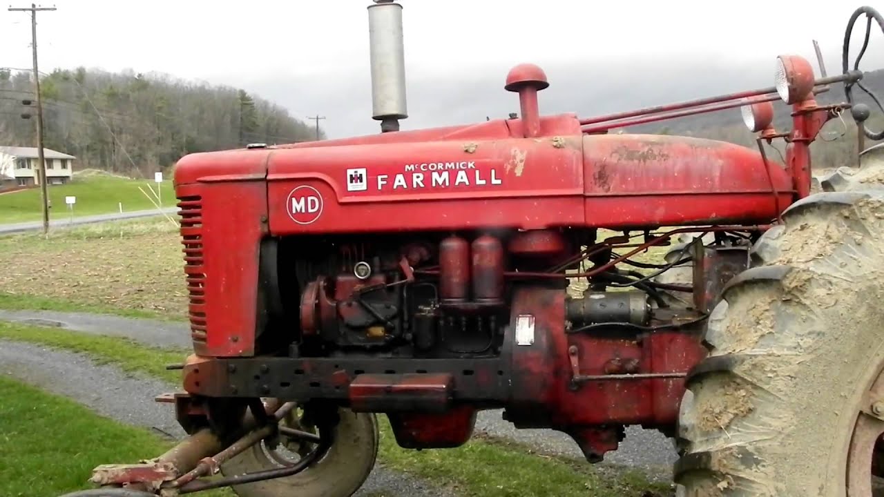 3 week rest, Farmall MD Start - YouTube