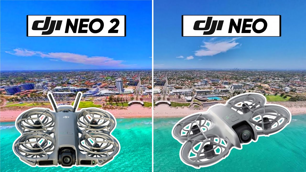 DJI Neo 2 Vs DJI Neo Camera Test Comparison - YouTube
