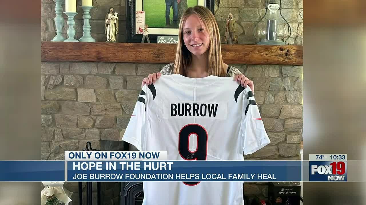 Joe Burrow Foundation helps family find hope - YouTube