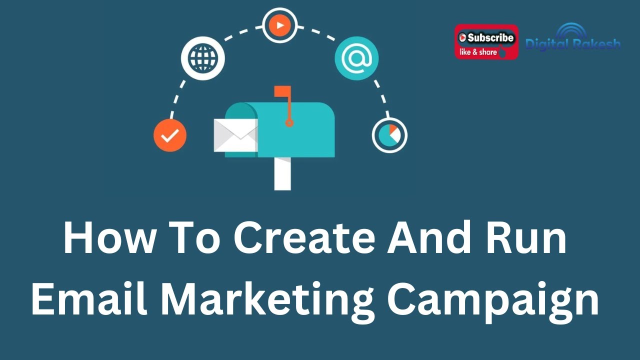 How to create and run email marketing campaign | Mailchimp Tutorial ...