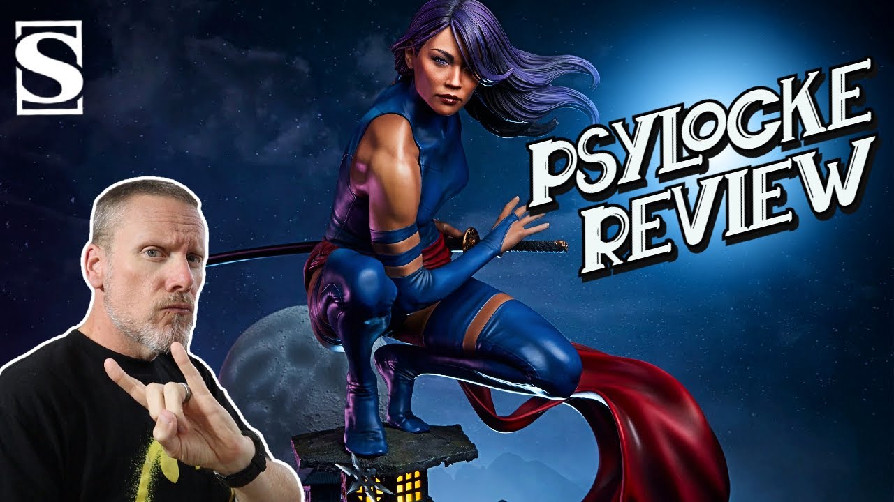 Sideshow Psylocke Premium Format Showcase Statue Review! - YouTube