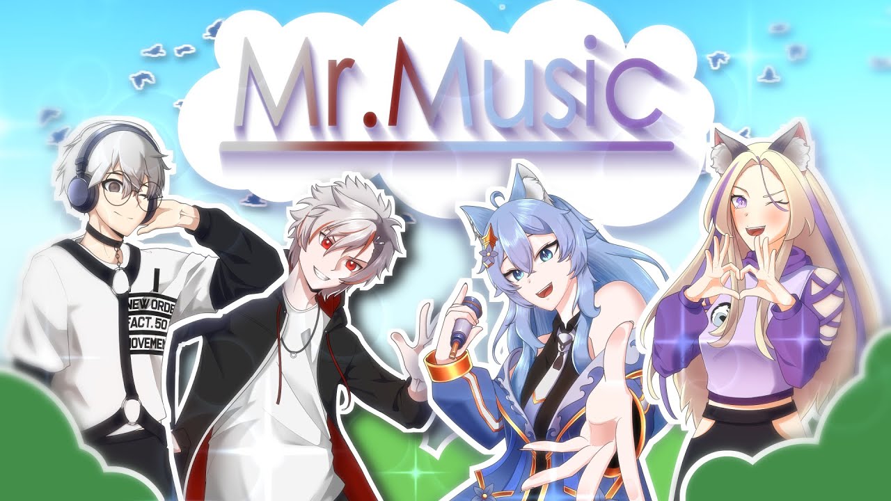 [MR. Music] -- Full cover by Wulan Tallulan, Morpho, Asakura Chris, Aisaka Kira - YouTube