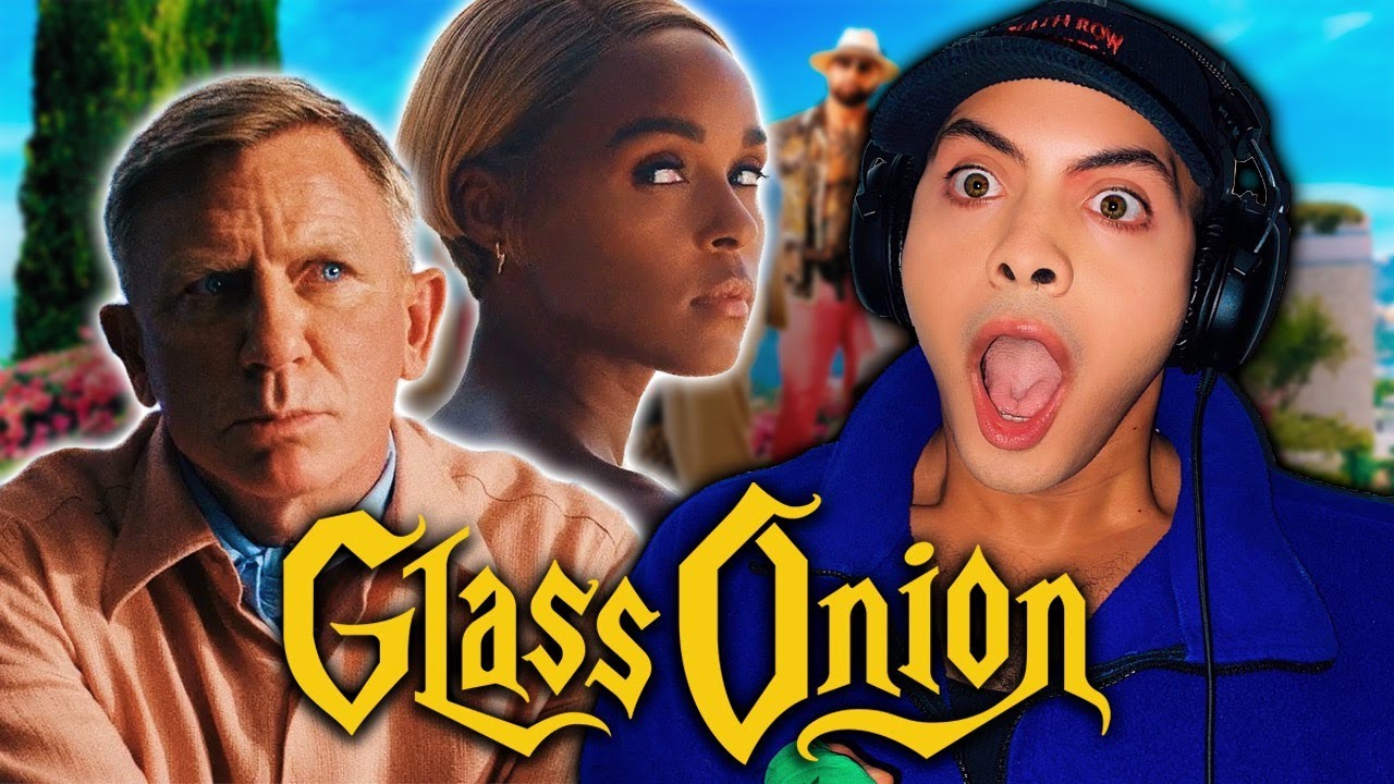 FIRST TIME WATCHING **GLASS ONION** (REACTION) - YouTube