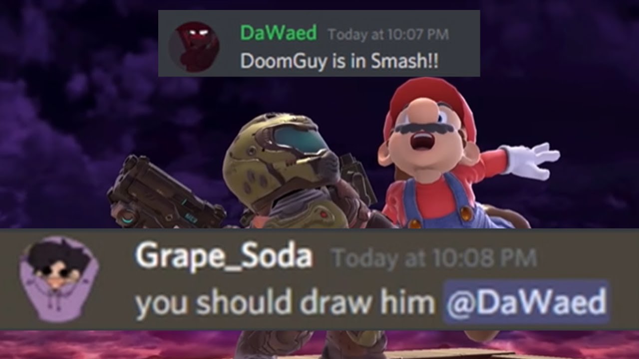 DoomGuy is in Smash!!! - YouTube
