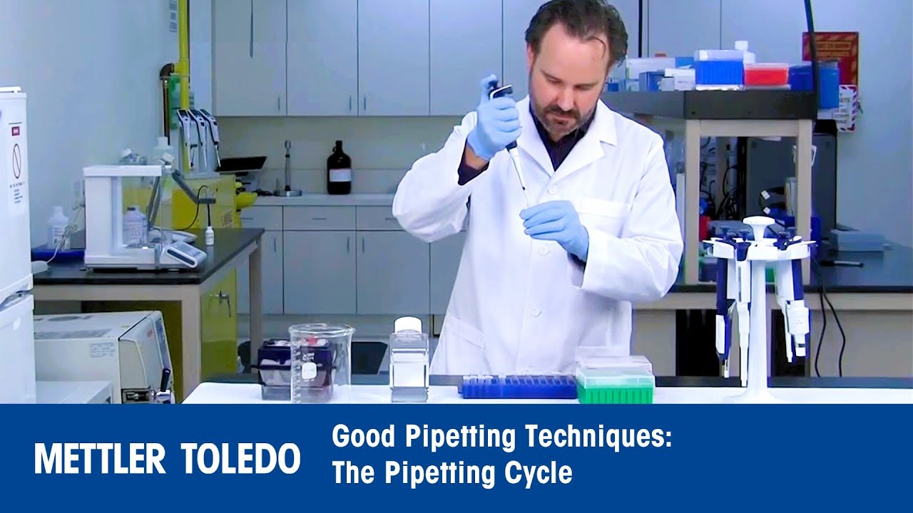 Good Pipetting Techniques | The Pipetting Cycle - YouTube