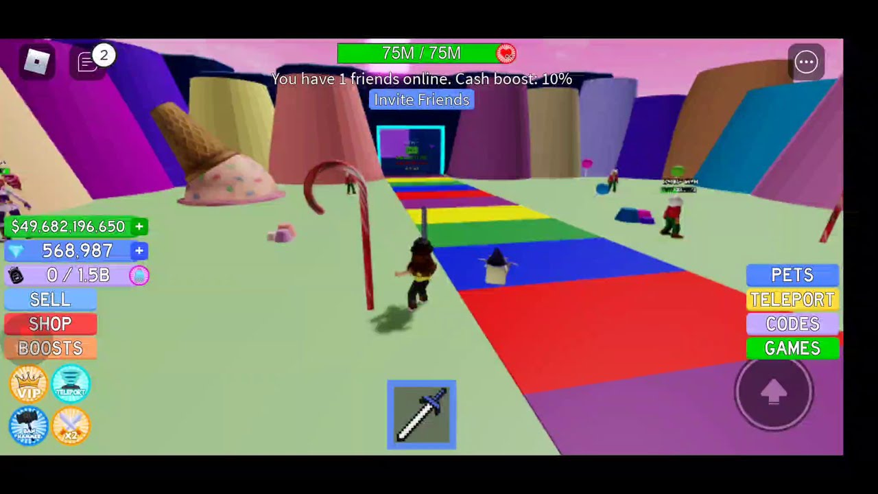 Update ⚔ Melee Simulator ⚔ in Roblox with Landon and l - YouTube