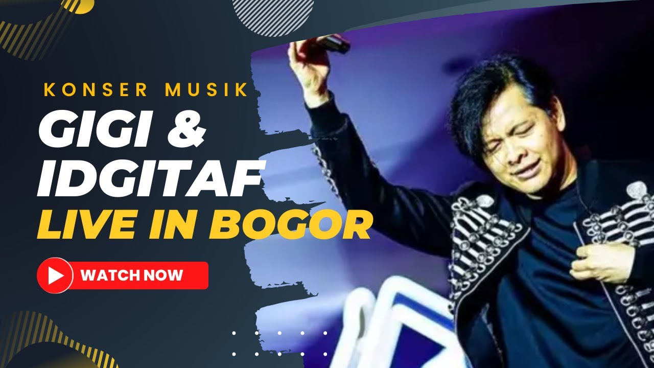 GIGI Band dan Idgitaf Ajak Penonton Konser Sing a Long - YouTube