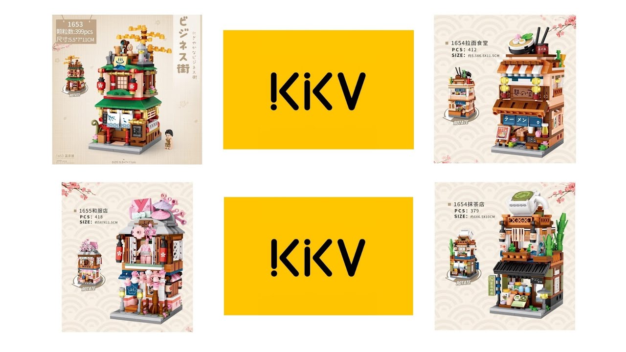 ASMR ALL KKV STREET MINI LOZ IDEAS!!! - YouTube