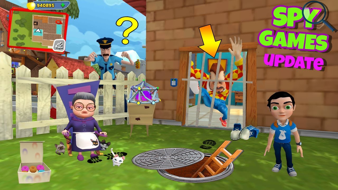 Dark Riddle Spy Games Update 19.0.0 | Neighbor's New Secret_Add New ...