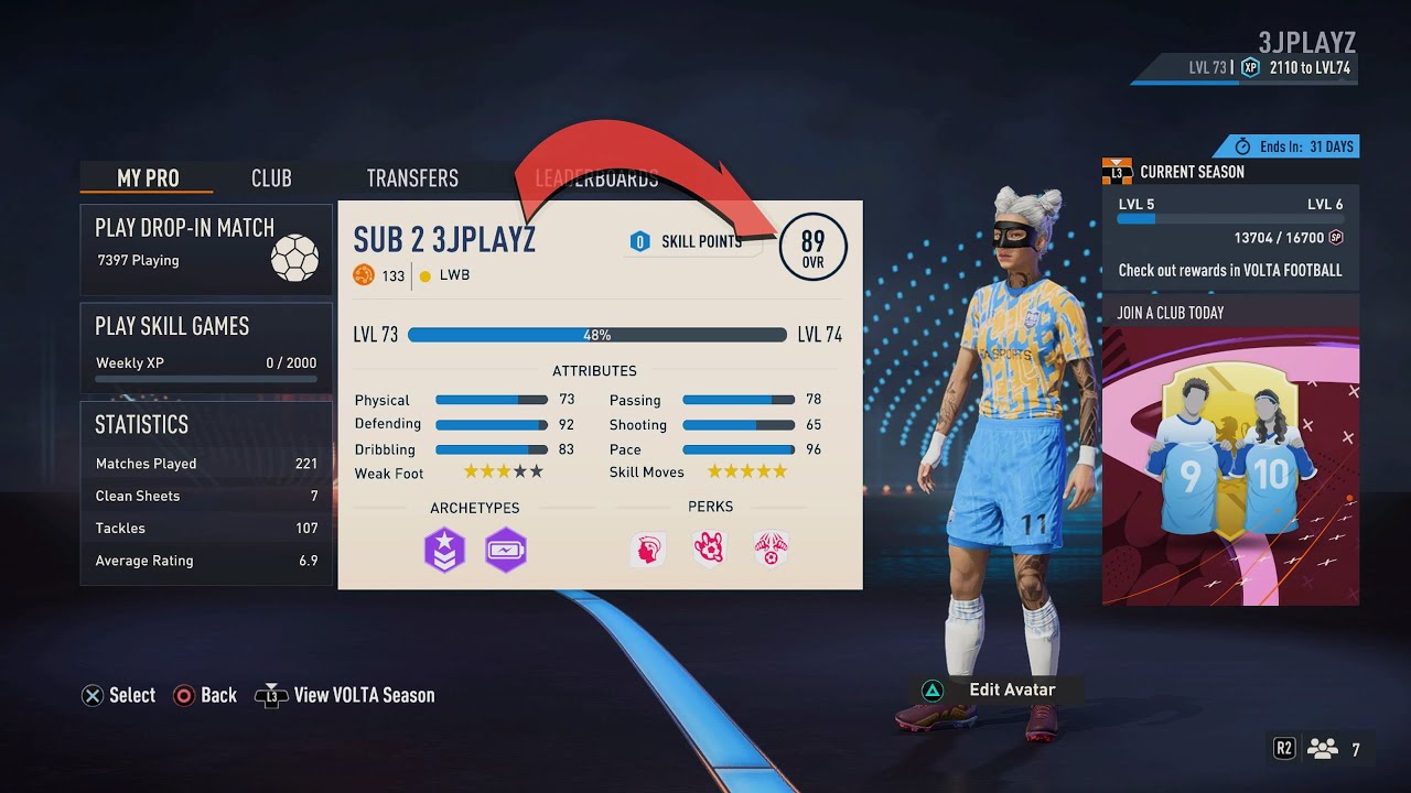 The Only LWB/LB Build you will ever need on FIFA 23 Pro Clubs ...