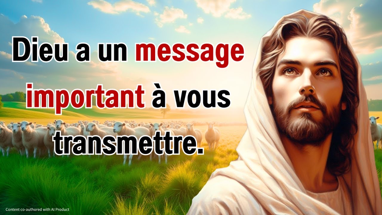 Dieu a un message important à vous transmettre #catholique #chrétiens # ...
