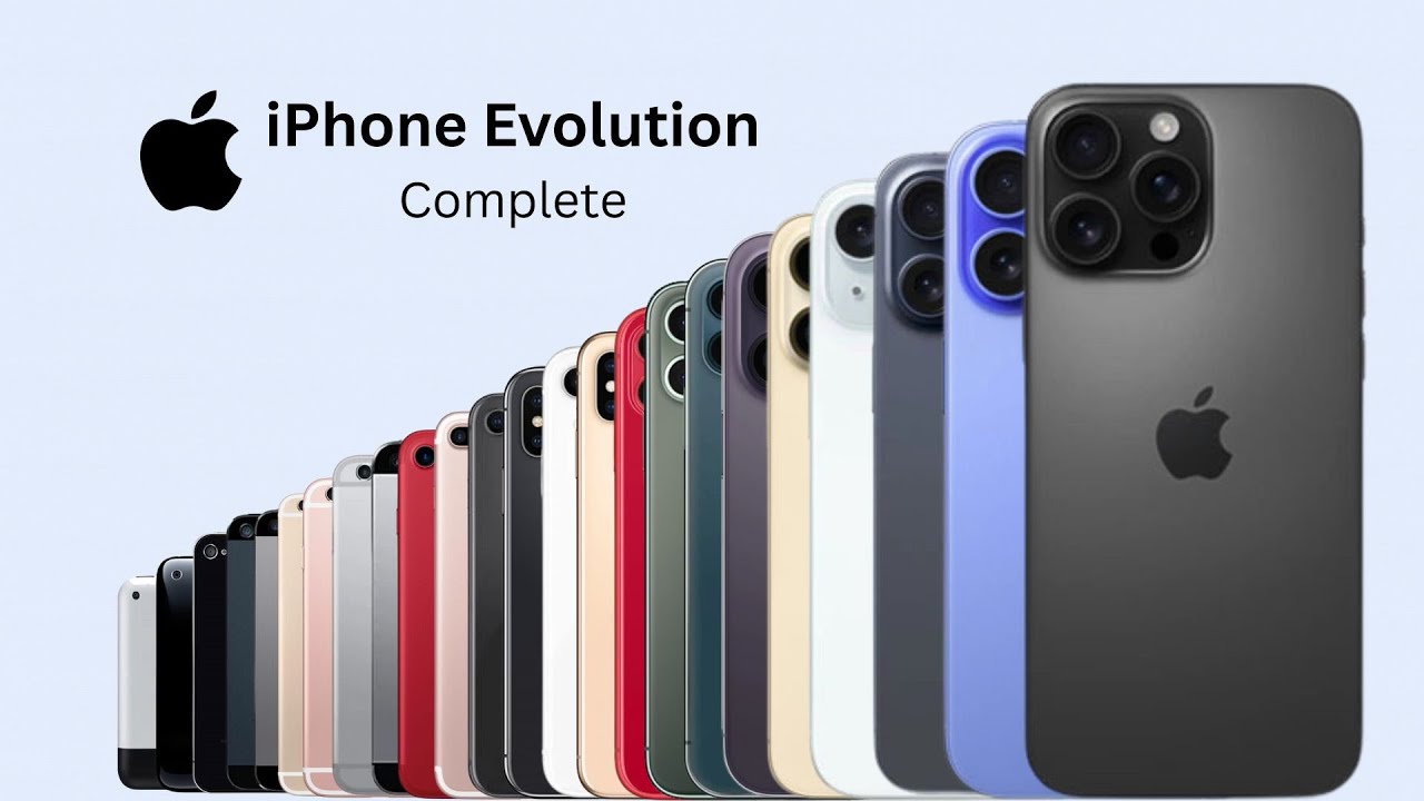 iPhone Complete Evolution || iPhone - YouTube