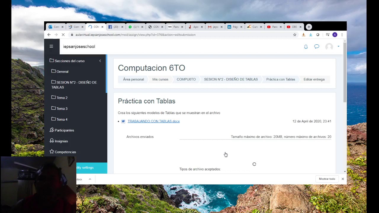 Como subir una Tarea en el Aula Virtual - YouTube