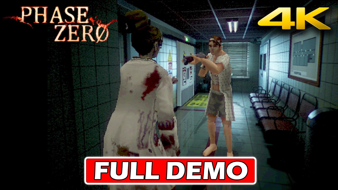 PHASE ZERO Gameplay Full Demo - New Resident Evil Classic Survival Horror Inspired Game (4K ...