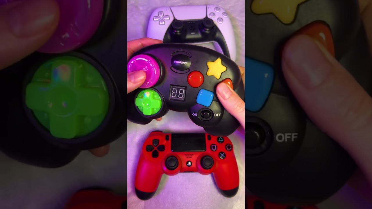 ASMR Controller Sounds Battle #shorts #asmr - YouTube