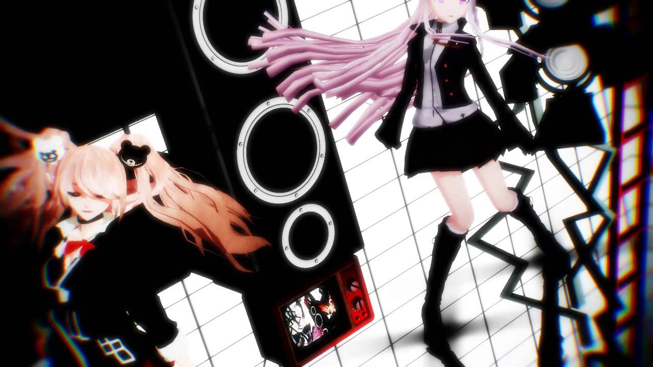 [MMD Enoshima Junko and Kirigiri Kyouko] - HYBRID - YouTube