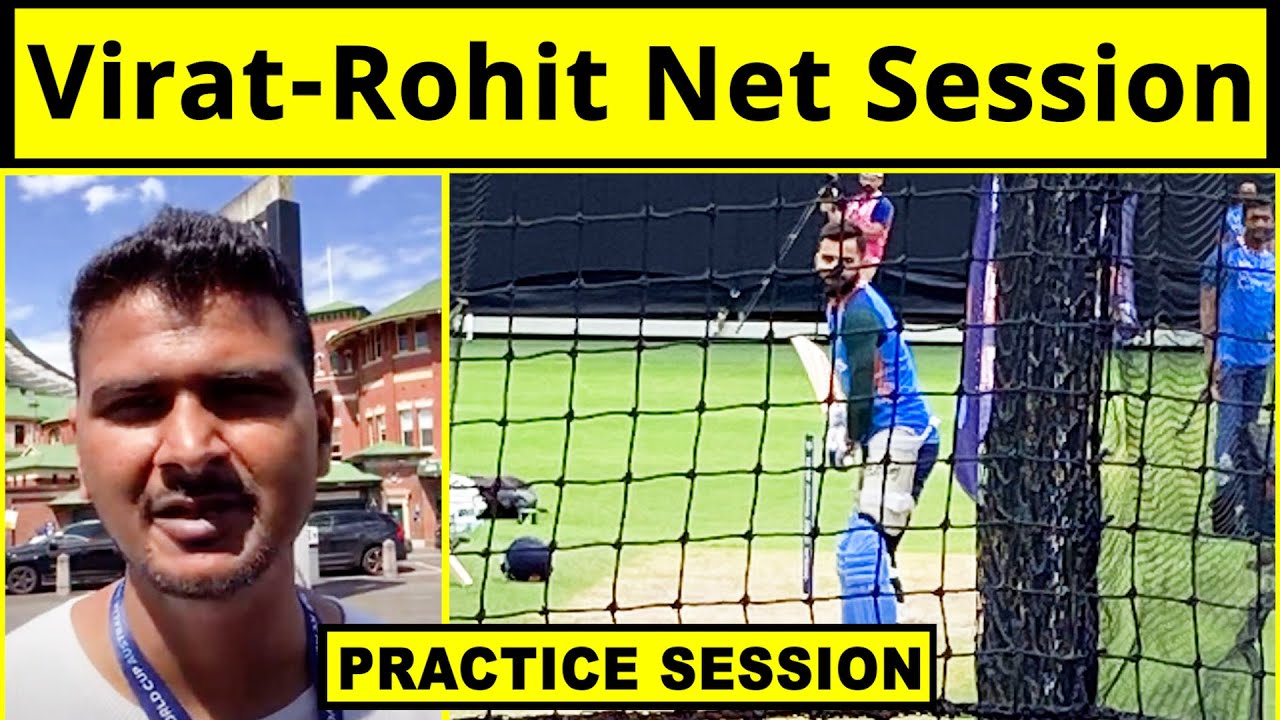 Live session from Sydney - Virat Kohli, Rohit Sharma, Kl Rahul &,Pak ...