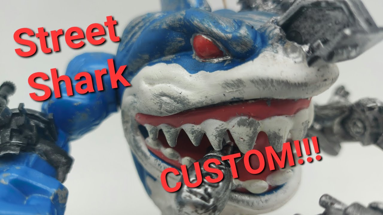 street Sharks Custom - Ripster SHARKNATOR SS-800 - YouTube