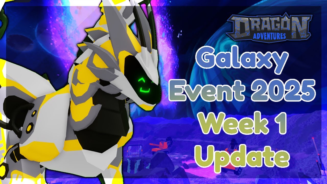 Galaxy Event Week 1 — Galaxy is Back + New Roborus X! ROBLOX Dragon ...