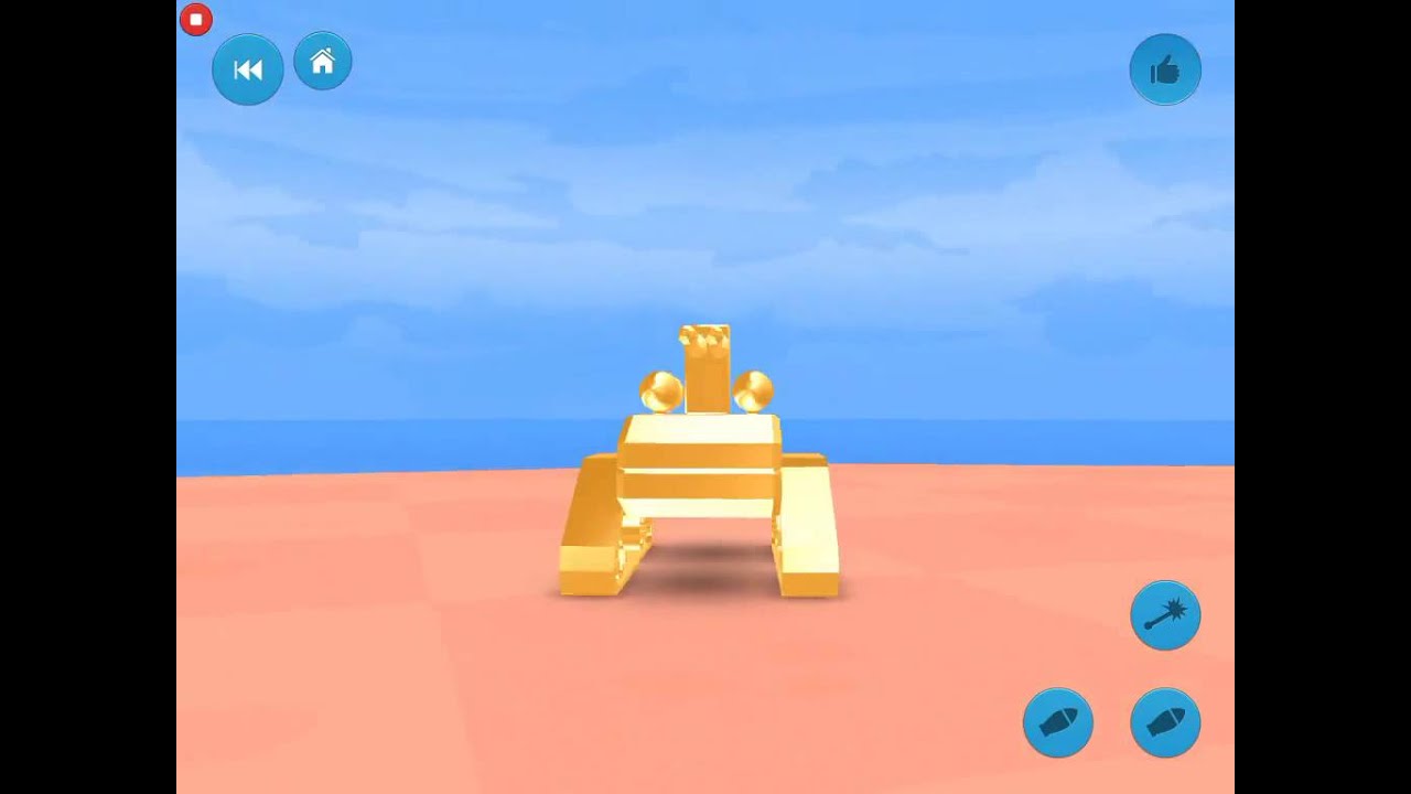 [Blocksworld HD] G.i Joe Golden tank - YouTube