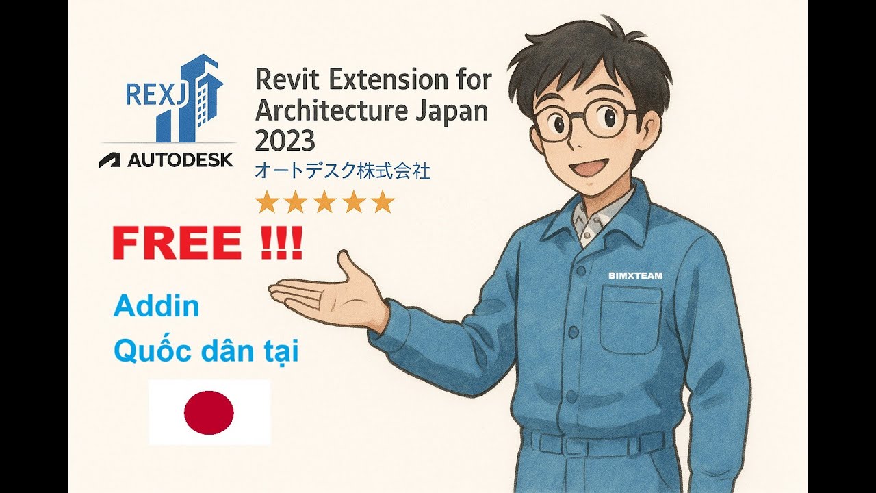 Addin Revit Quốc dân tại Nhật Bản (FREE)_PHẦN 1 | Revit Extension for ...