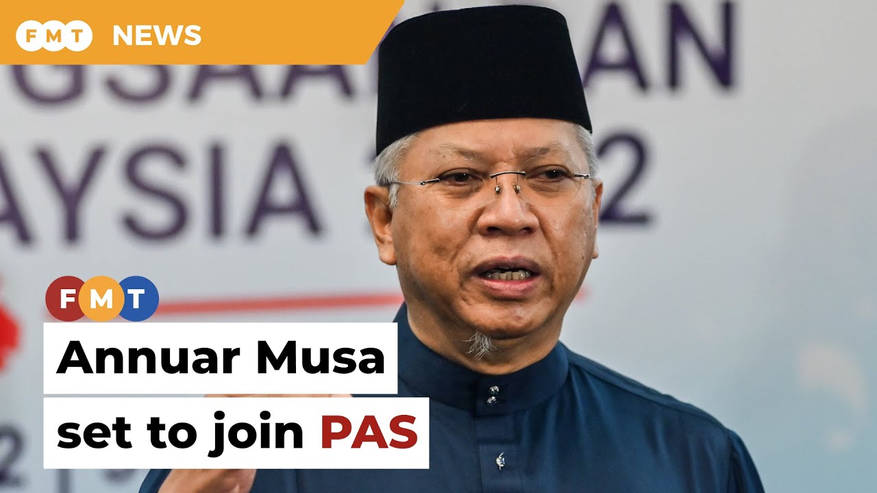 Annuar Musa joining PAS, says Takiyuddin - YouTube
