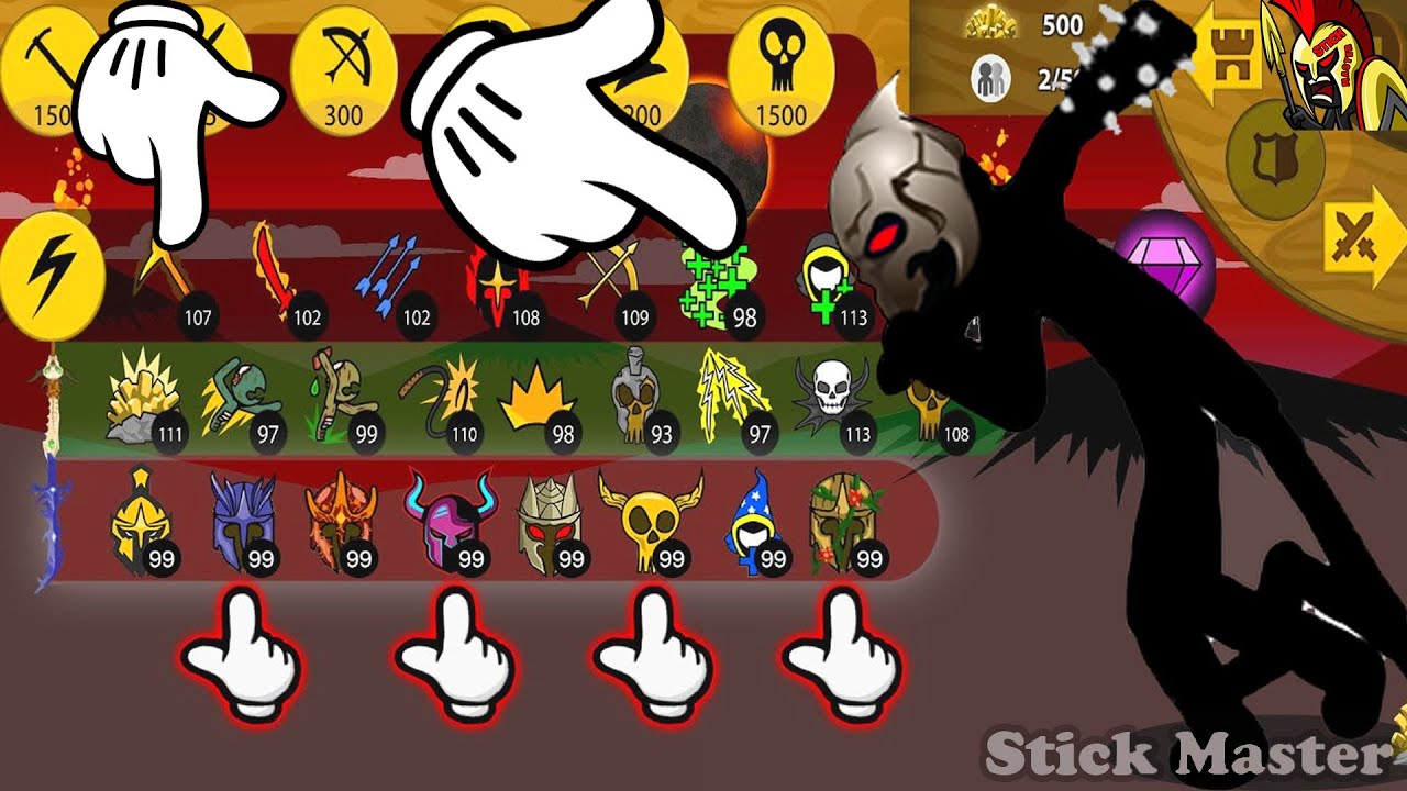 THE FINAL BOSS UNLOCK ALL FIGURES SPEARTON, ARCHIDON, MINER, SWORD ...