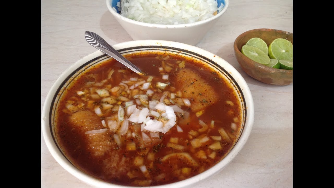 MENUDO O PANCITA RECETA FÁCIL -Mima comida fácil- - YouTube