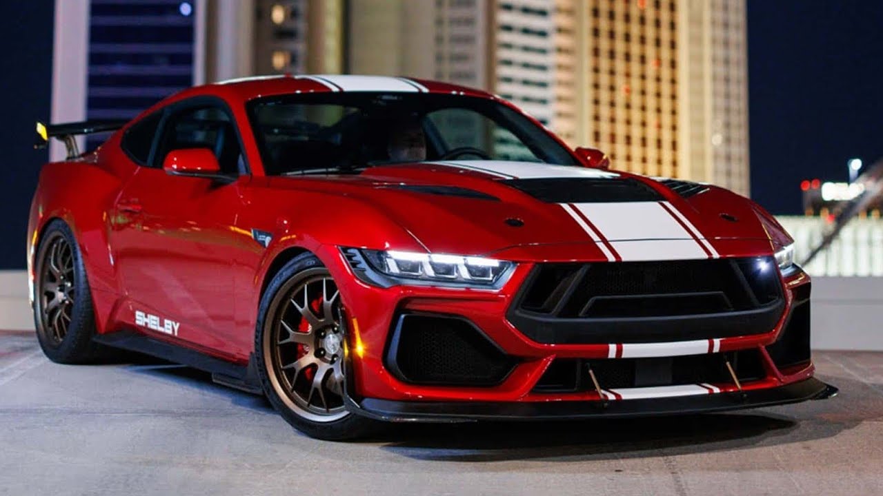Shelby's New Super Snake Is an 830-HP Supercharged Mustang - YouTube